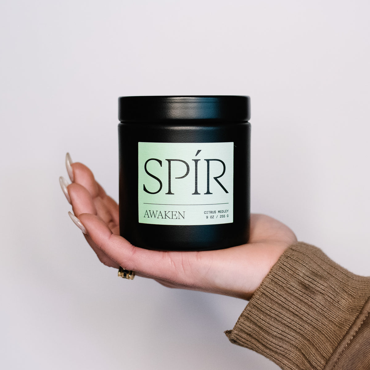 AWAKEN 9 oz. Candle – Citrus Medley – Spír Candle Co. | Spír Candle Co.